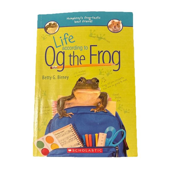 Other | Life According To Og The Frog By Betty G Birney 219 Scholastic ...